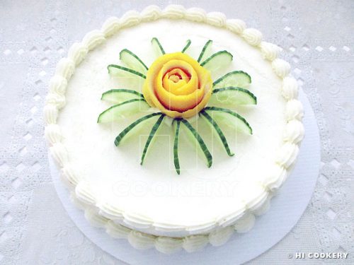Cucumber-Lemon Cake | HI COOKERY