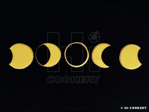 Solar Eclipse Sugar Cookies | HI COOKERY