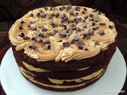 Mocha Brownie Torte | HI COOKERY