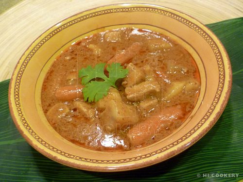 Massaman Chicken Curry | HI COOKERY