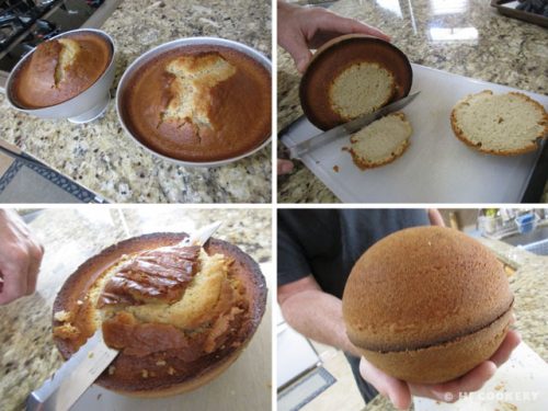 ball cake | HI COOKERY